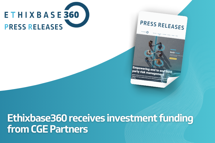 Ethixbase360 receives investment funding from CGE Partners - Ethixbase360