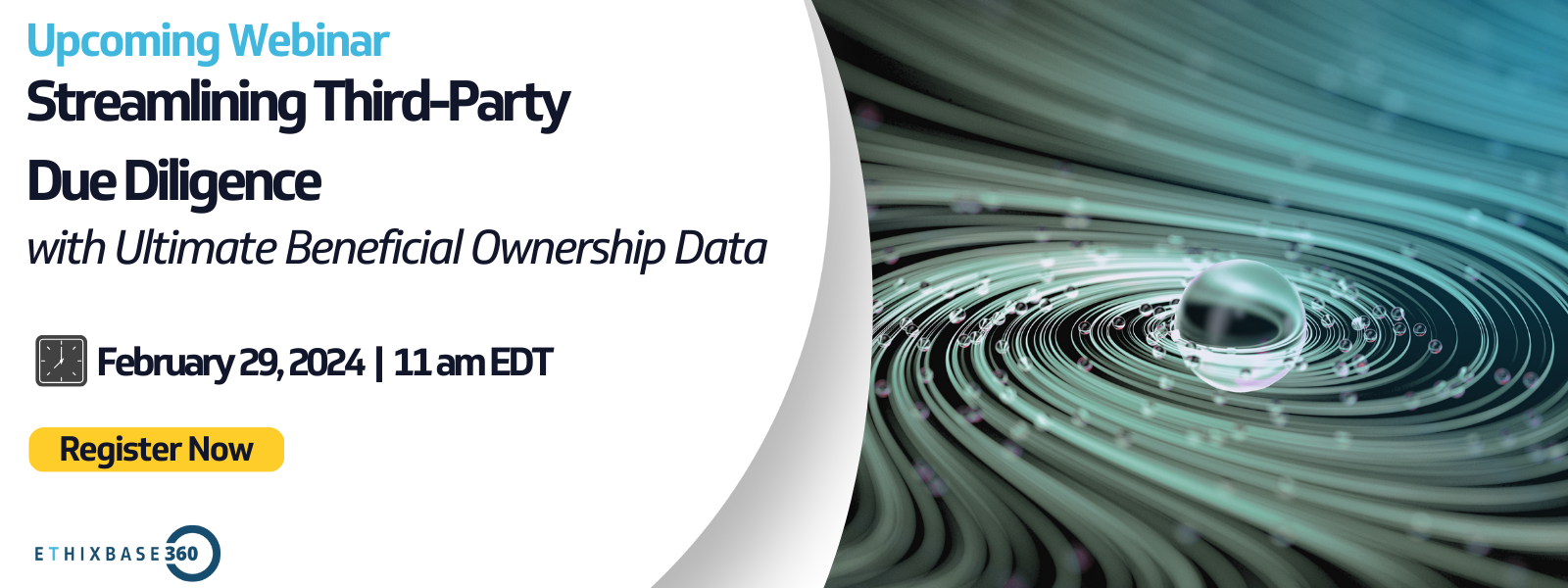 Streamlining Third-Party Due Diligence with Ultimate Beneficial Ownership Data - Ethixbase360