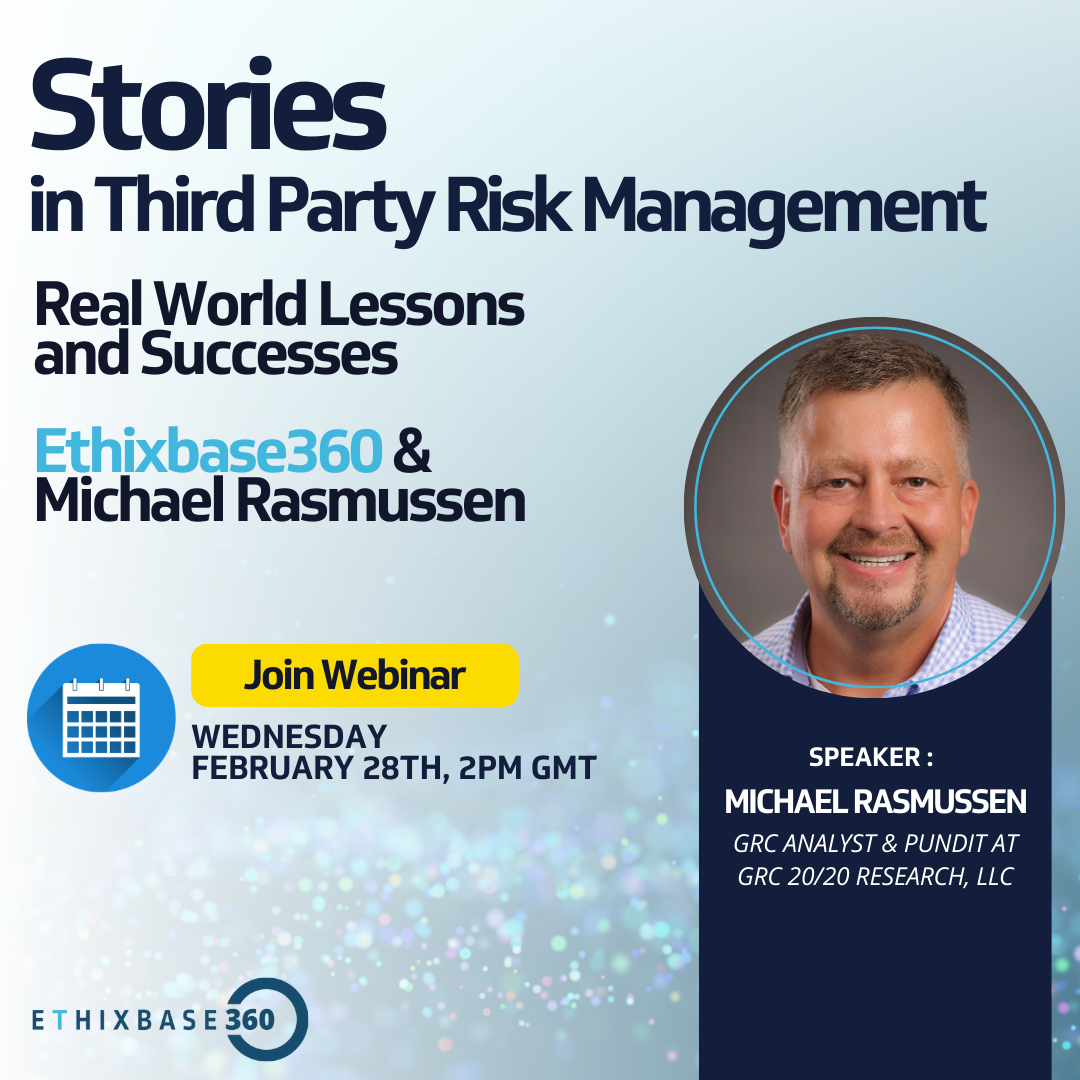 Stories in Third Party Risk Management; Real world lessons and ...